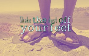 What Did Shaking The Dust Off Your Feet Mean In The Bible?